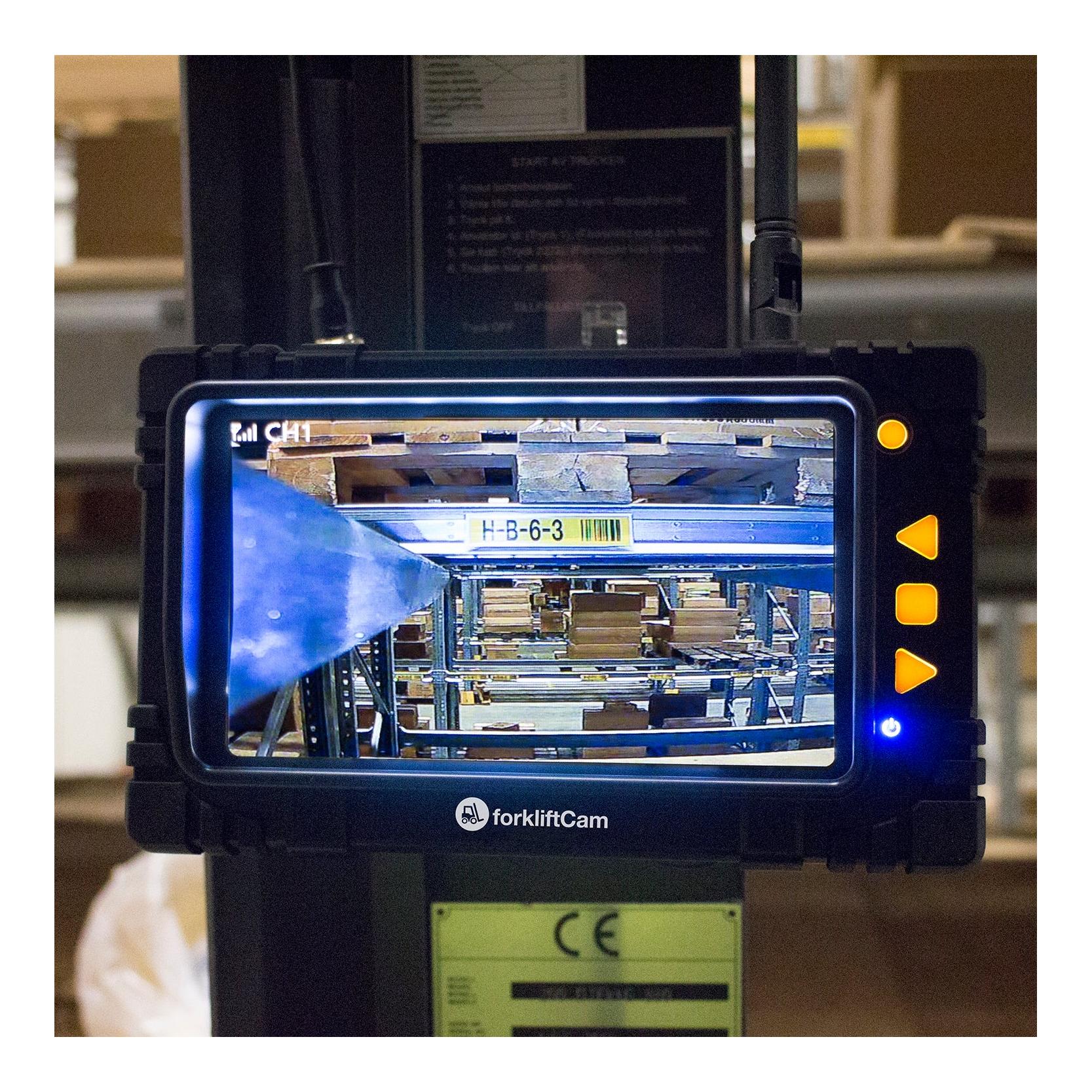 LudaFarm ForkliftCam - Kamerasystem für Gabelstapler - Silber