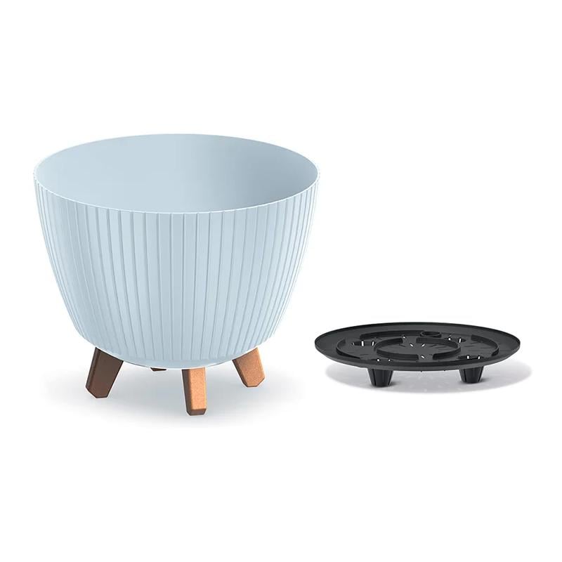 Prosperplast Blumentopf Lamia - Hellgrau