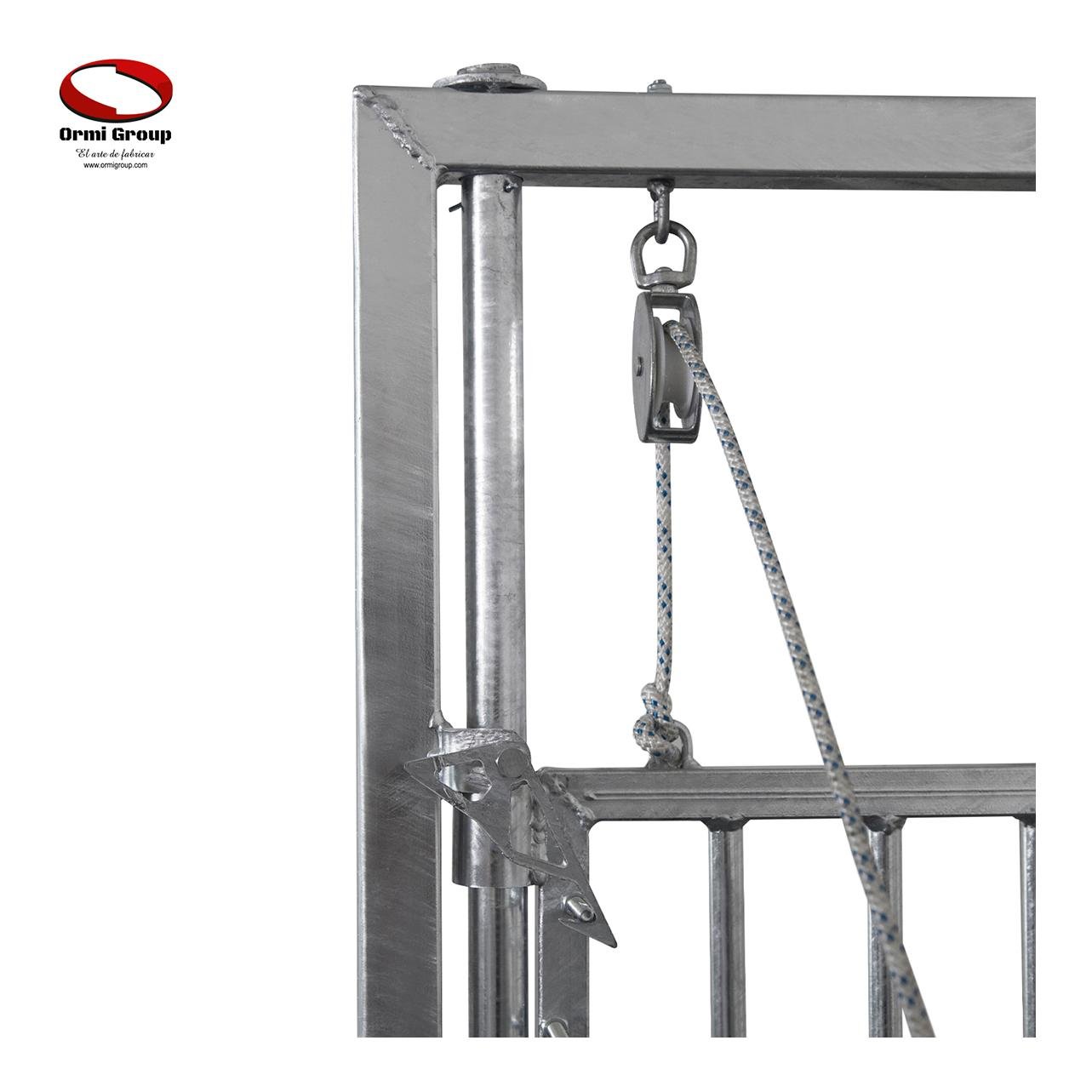 Ormi Porte arrière guillotine pour passage